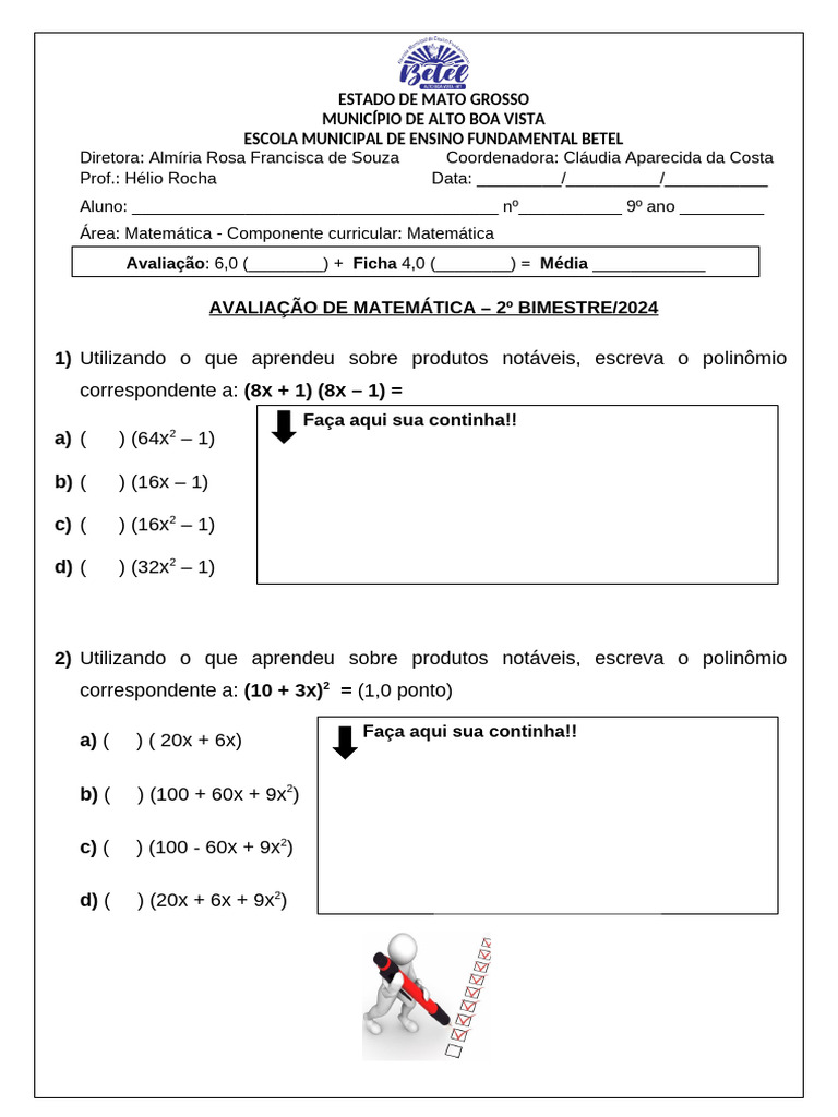 PROVA 9B_MATEMATICA_2B | PDF