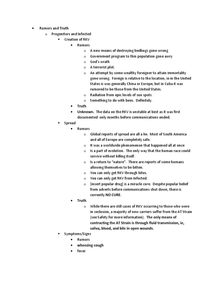 Rumorsvs Fact | PDF | Science & Mathematics
