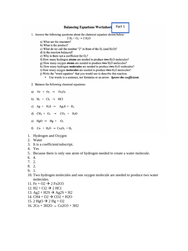 Balancing - Grade 8 | PDF