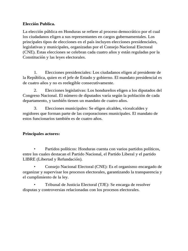 Elección Publica | PDF