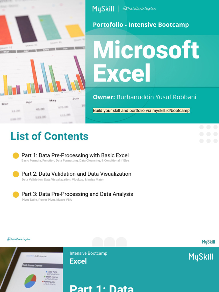 Microsoft Excel - by - Burhanuddin Yusuf Robbani | PDF | Microsoft Excel | Computing