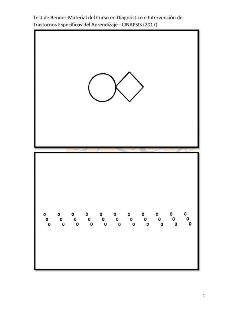 Test Bender en Trastornos de Aprendizaje | PDF | Crecimiento personal y ...