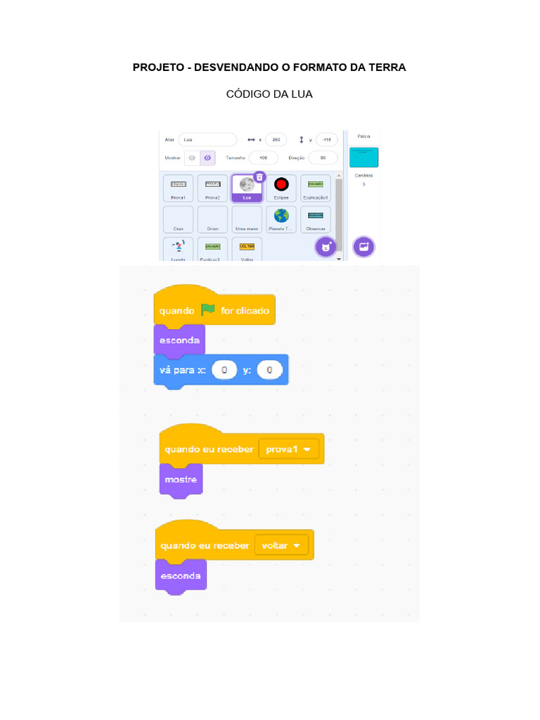 Projeto - Desvendando o Formato Da Terra | PDF | Ciências e Matemática