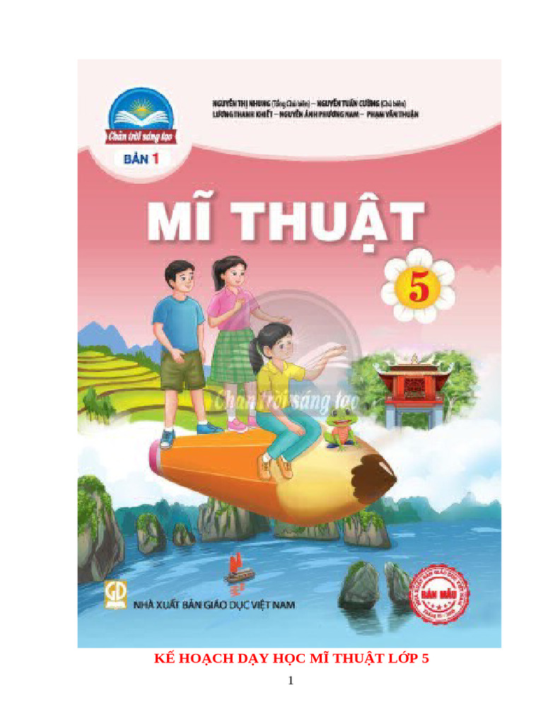 Giao An Mi Thuat 5 Sach Chan Troi Sang Tao Ban 1 | PDF