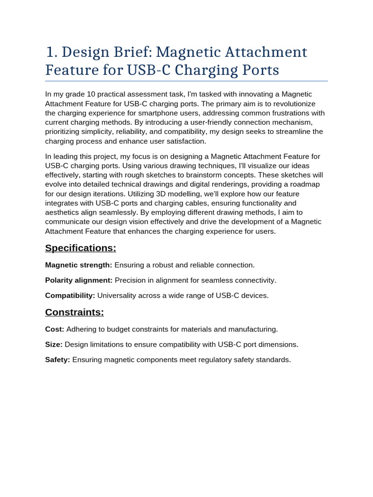 EGD Grade 10 | PDF | Usability | Usb