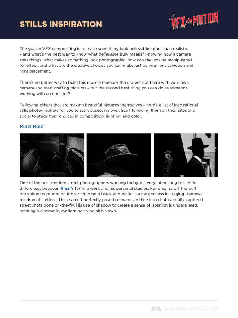 30.2 - VFX PDF StillsInspirationvfx | PDF | Composition (Visual Arts ...