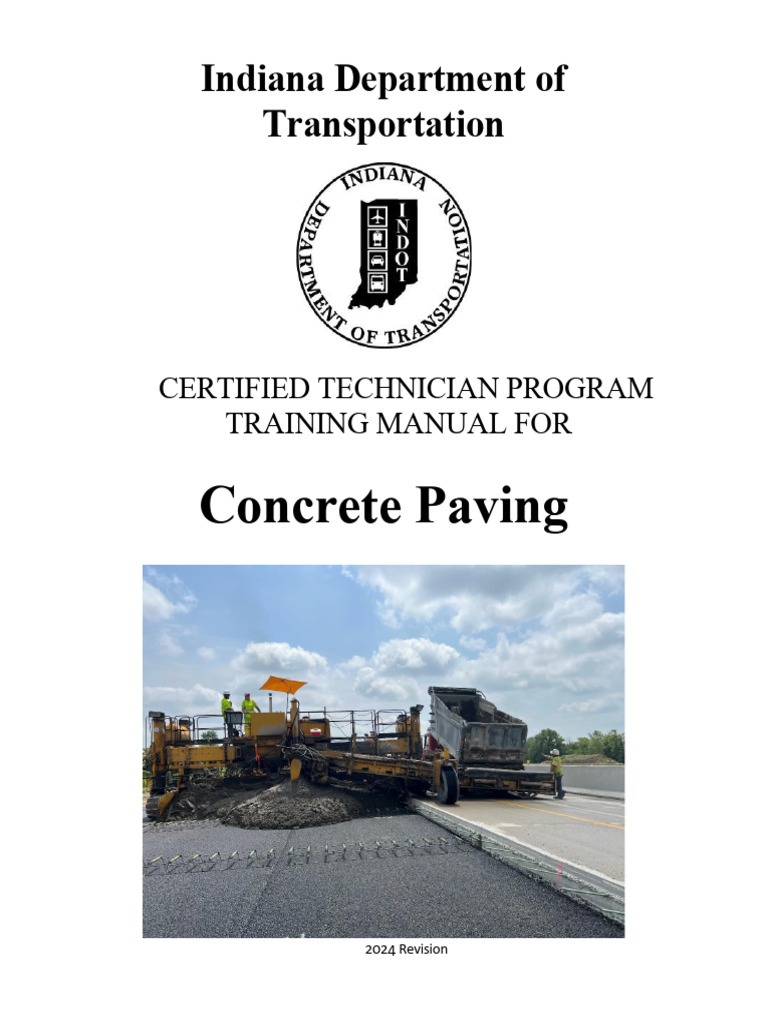 2024 Concrete Paving | PDF | Concrete | Area