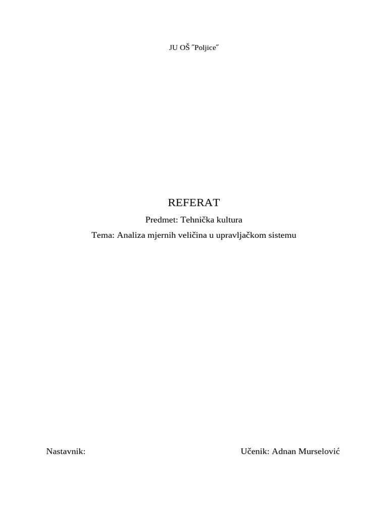 Tehnicko | PDF
