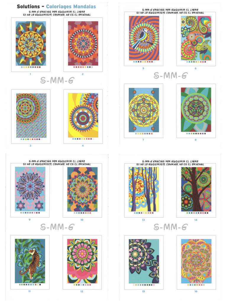 Gabarito Mandalas | PDF