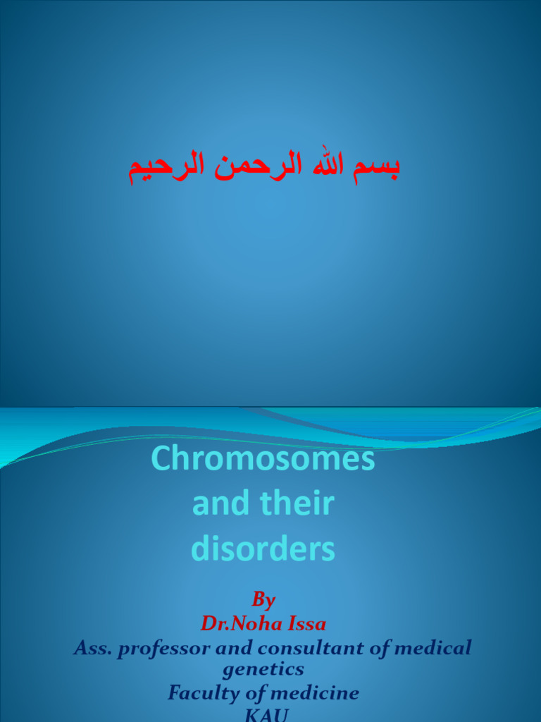 L4-Chromosomes and Their Disorders II | PDF | Ploidy | Cell Nucleus