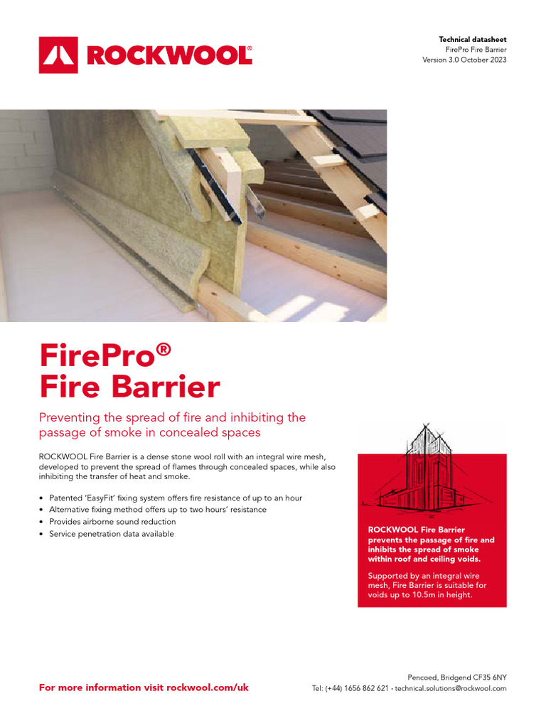 fire-barrier-systems | PDF | Duct (Flow) | Building Technology
