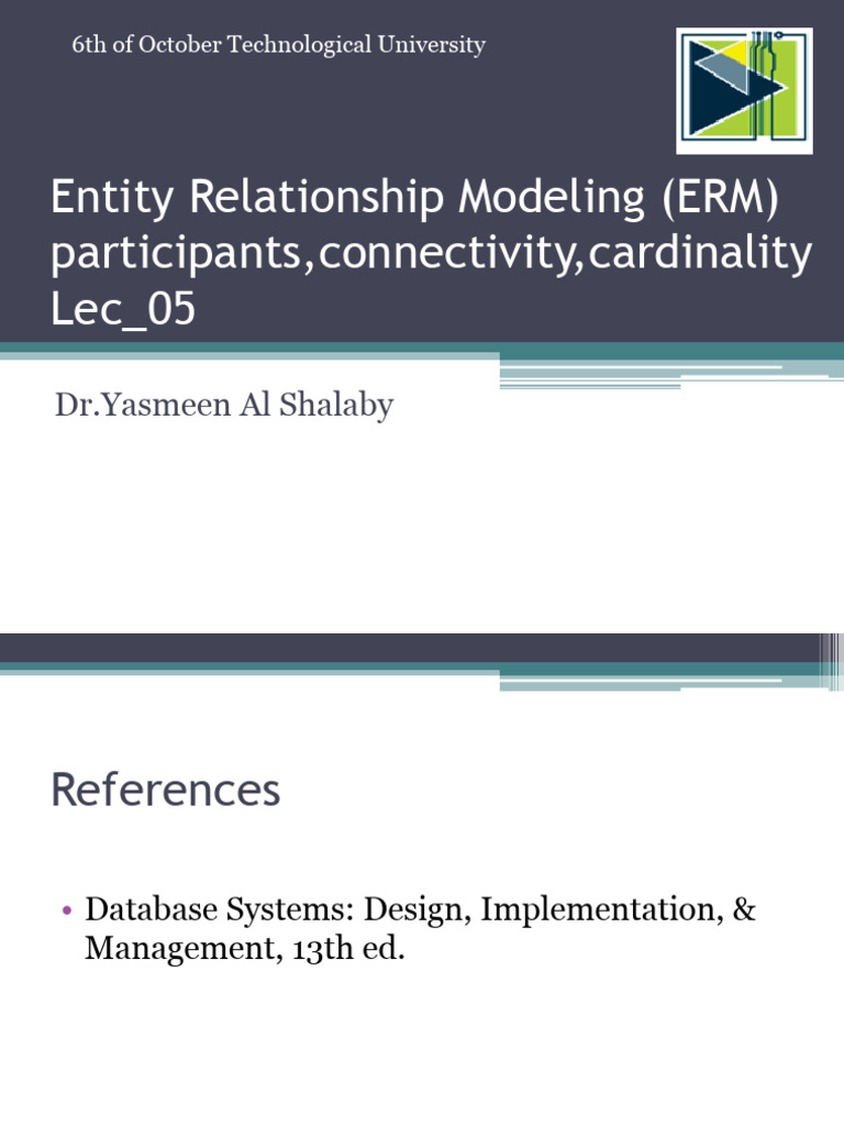 ER Modeling: Participants & Relationships | PDF | Data Model | Information Retrieval