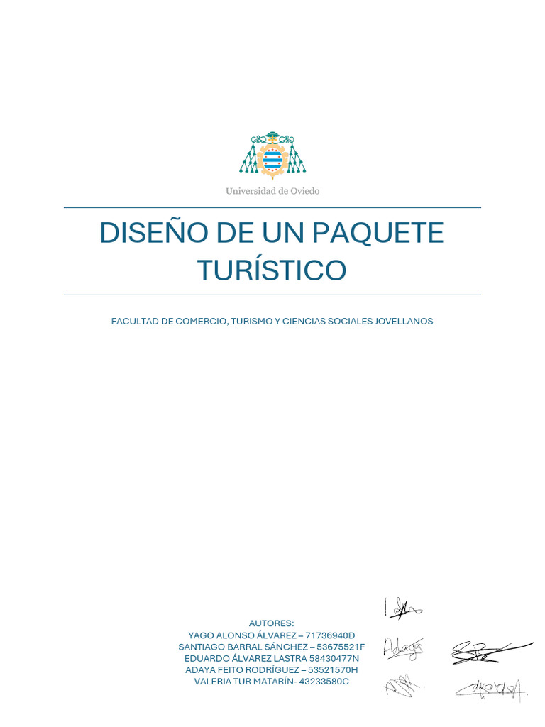 Trabajo Gestión Final | PDF | Calidad (comercial) | Turismo