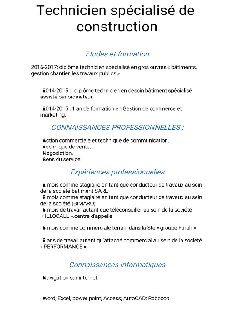 Etudes Et Formation Pdf