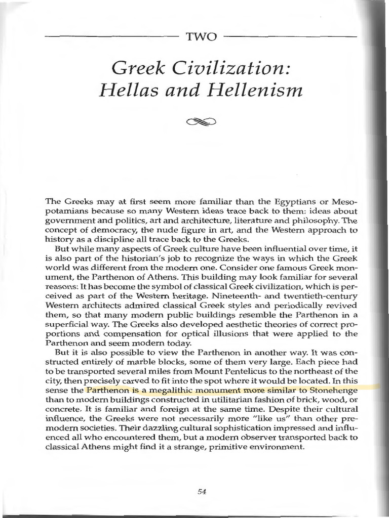 2 Greek Civilization PDF | PDF | Homer | Iliad