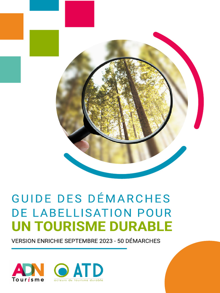Labellisation pour un tourisme durable | PDF | Développement durable ...