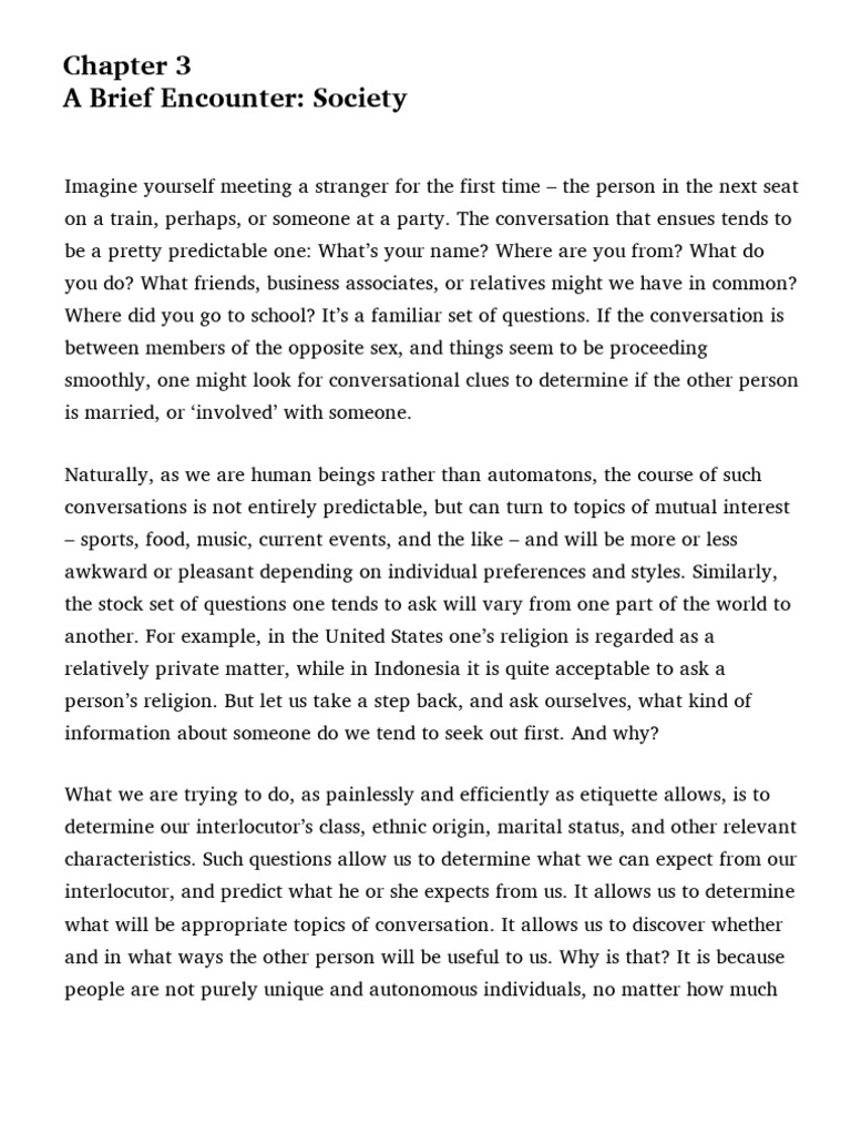 Social and Cultural Anthropology A Very Short Intr... - (3 A Brief ...