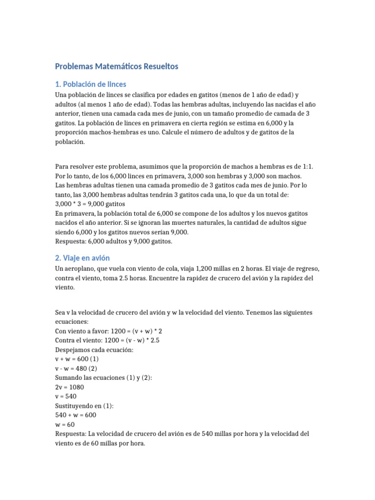 Problemas_Resueltos | PDF