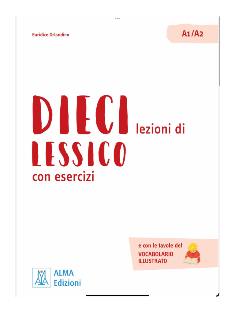 Dieci vocabolario A1-A2 | PDF