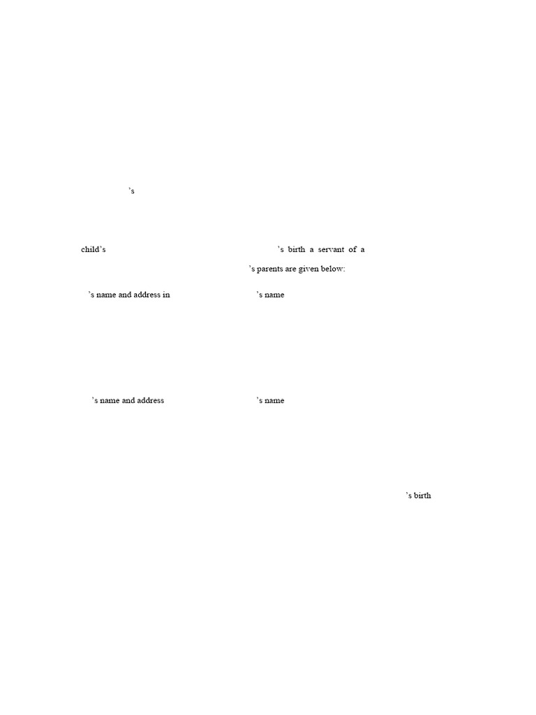 Form S | PDF | Government And Personhood | Social Institutions