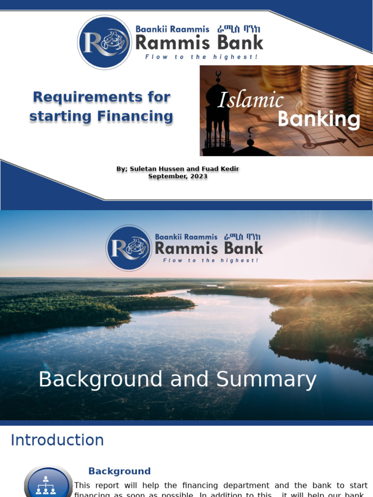 Financing Startup Requirements Guide | PDF | Banks | Business