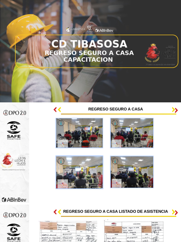 Capacitacion Regreso Seguro A Casa | PDF | Hogar, jardinería y bricolaje