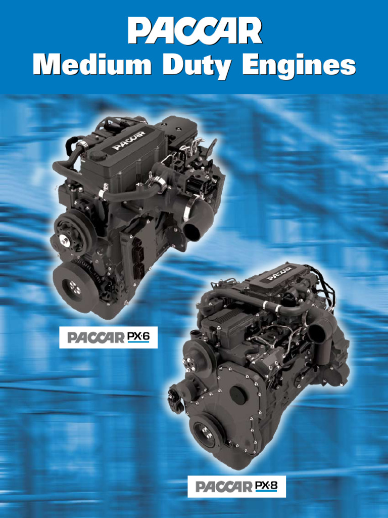 pacccarpx6-px8 ficha | PDF | Engines | Horsepower