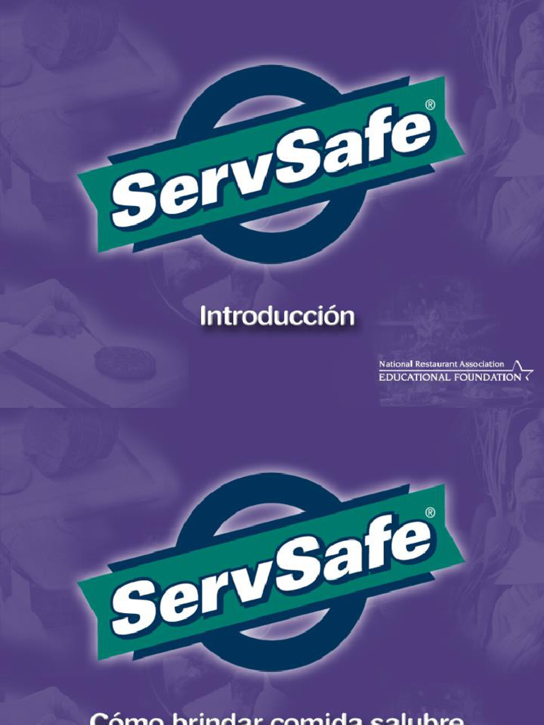 Programa Serv Safe | PDF | Alimentos | Microorganismo