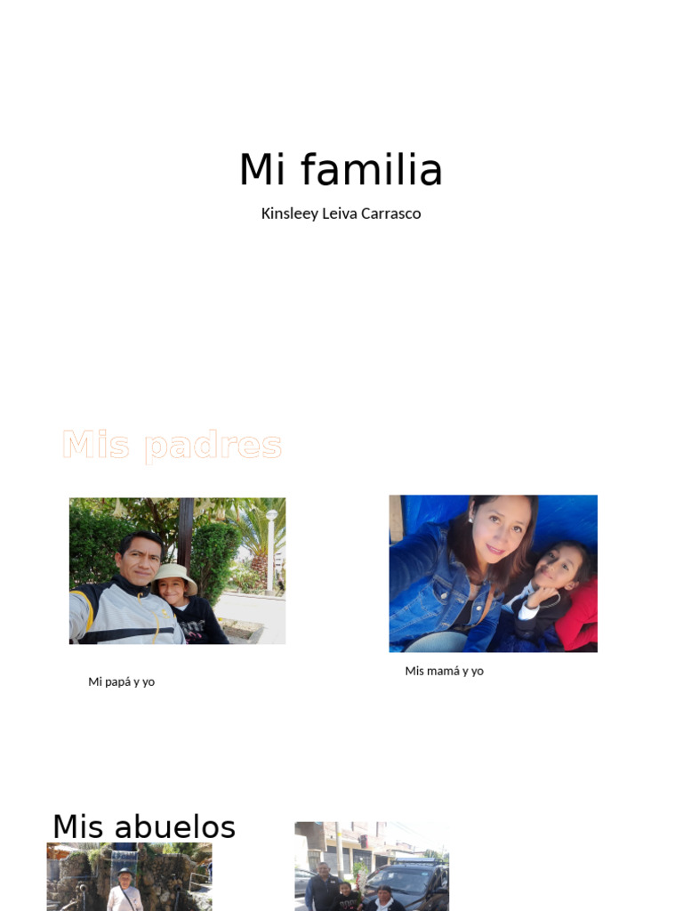 Mi Familia | PDF
