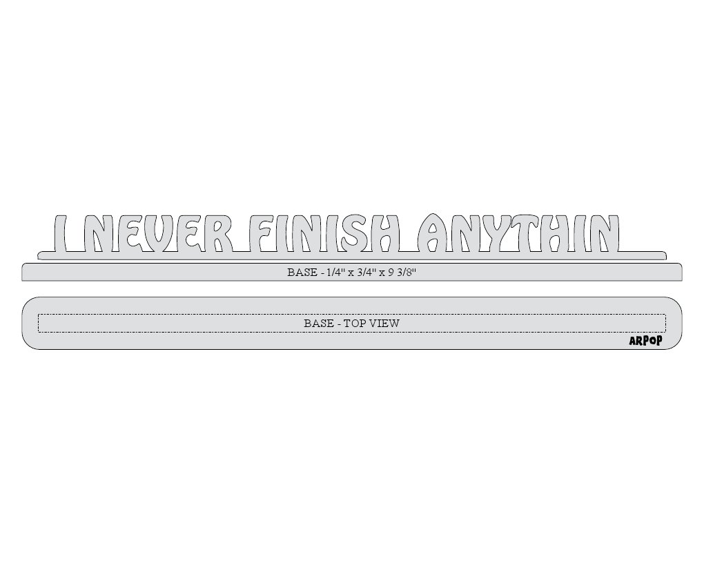 Never Finish | PDF | Home & Garden