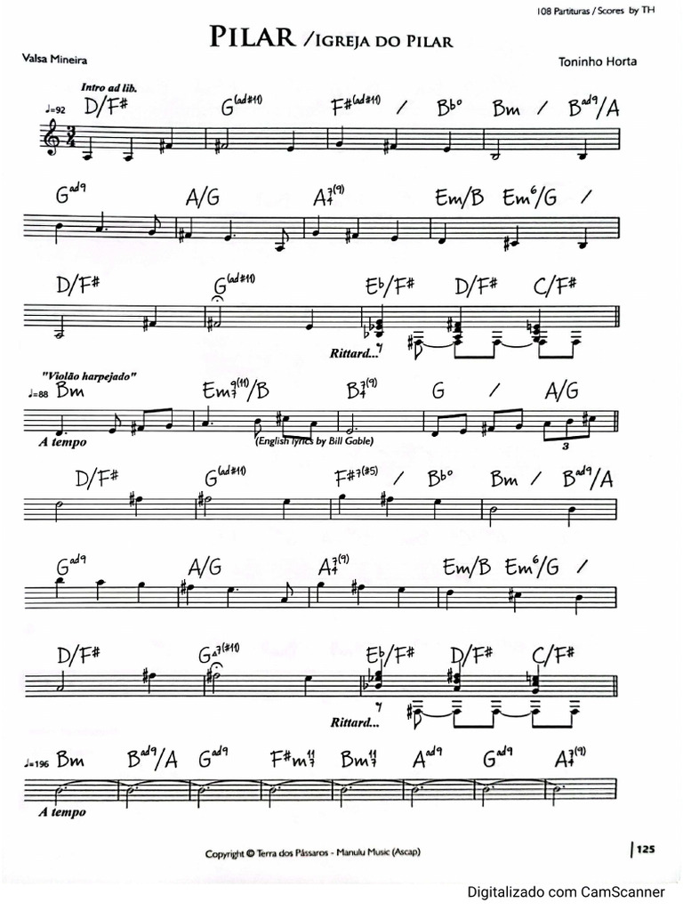 Toninho Horta - Pilar | PDF