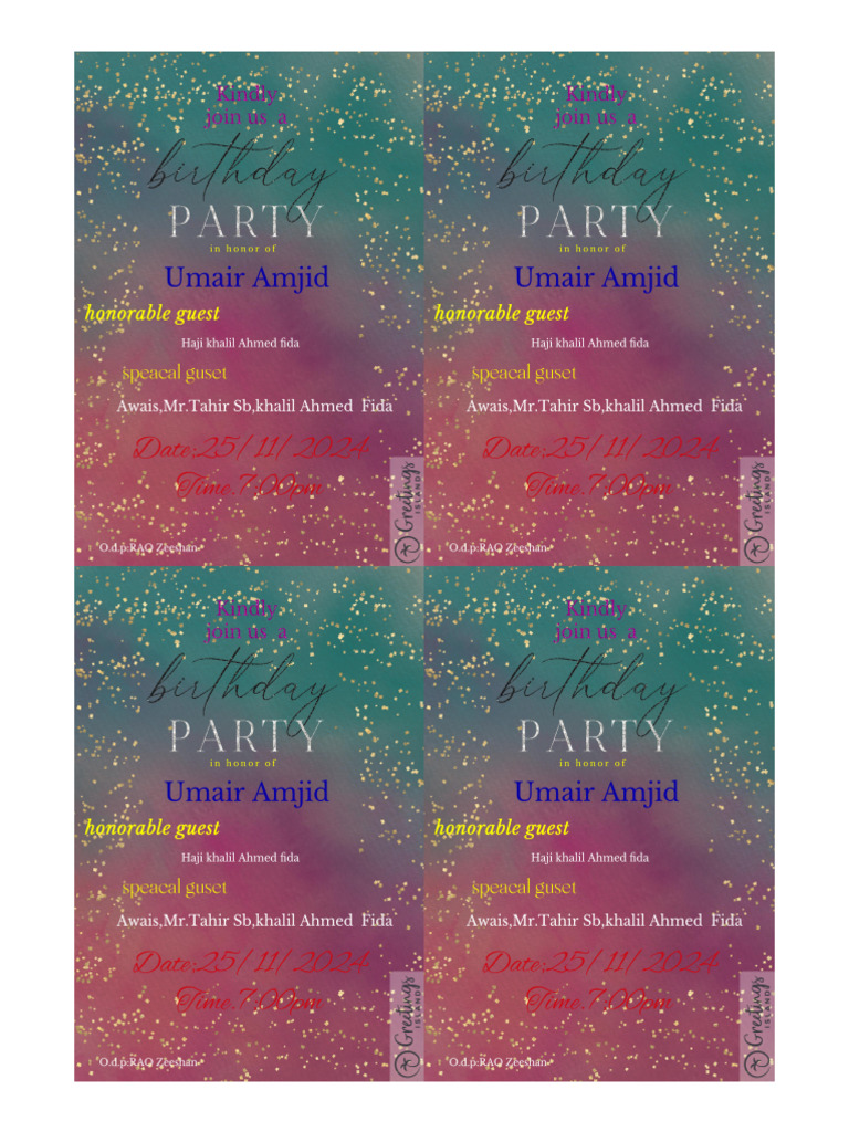 Invitation | PDF