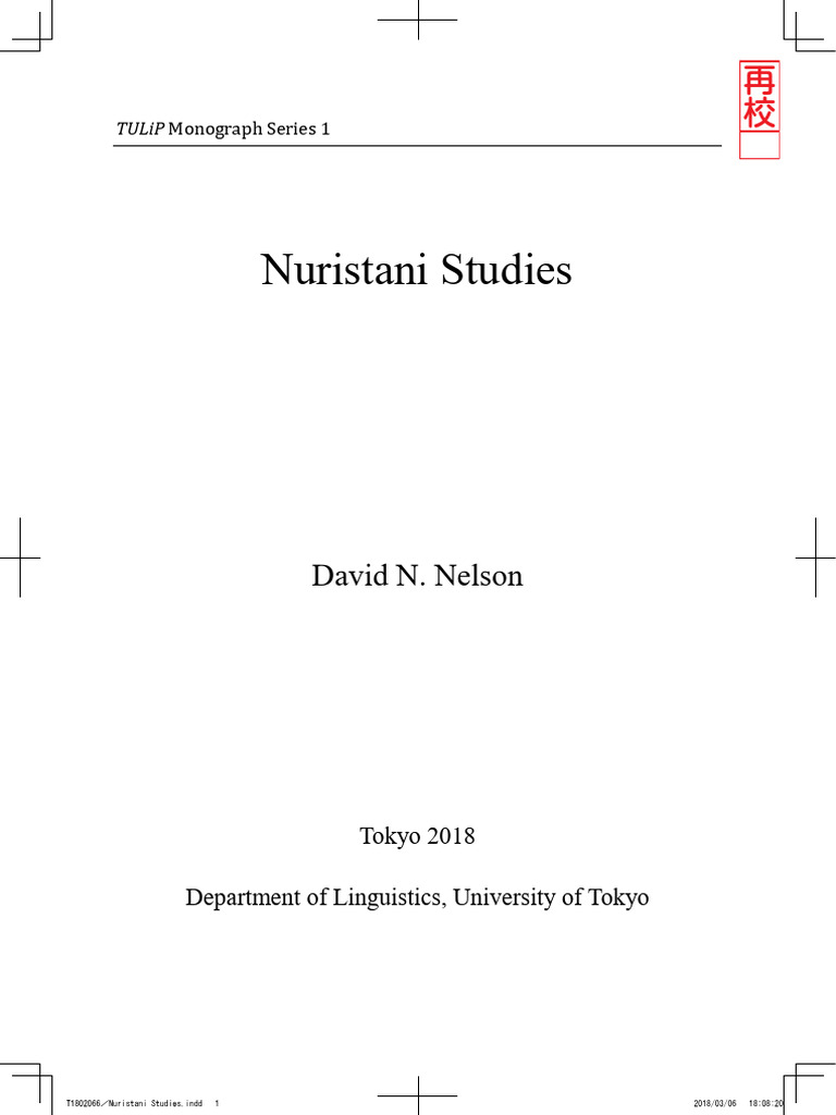 Nuristani Studies | PDF