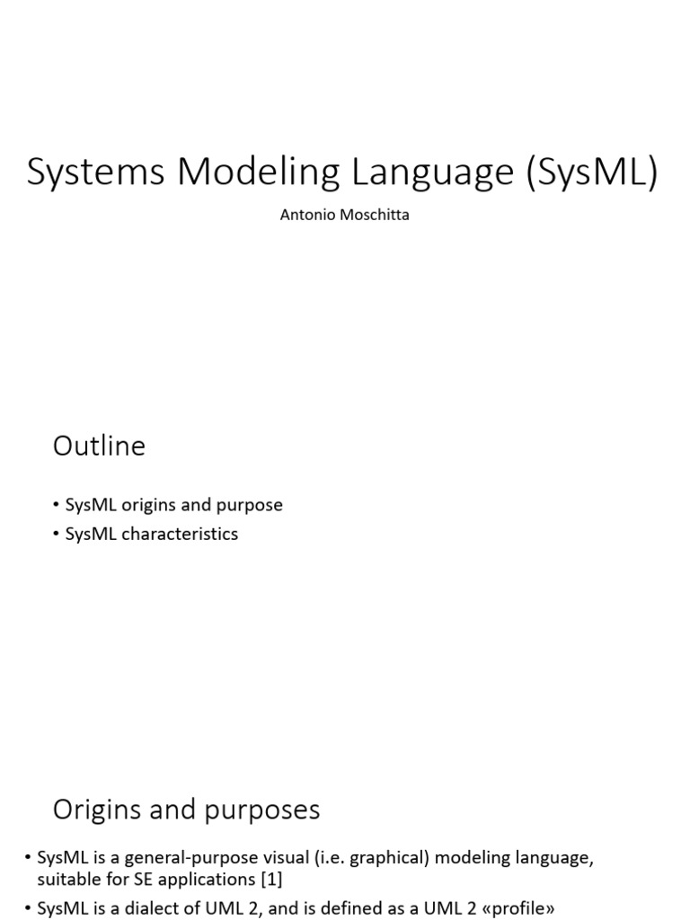 block_07_SysML | PDF | Unified Modeling Language | Information Technology