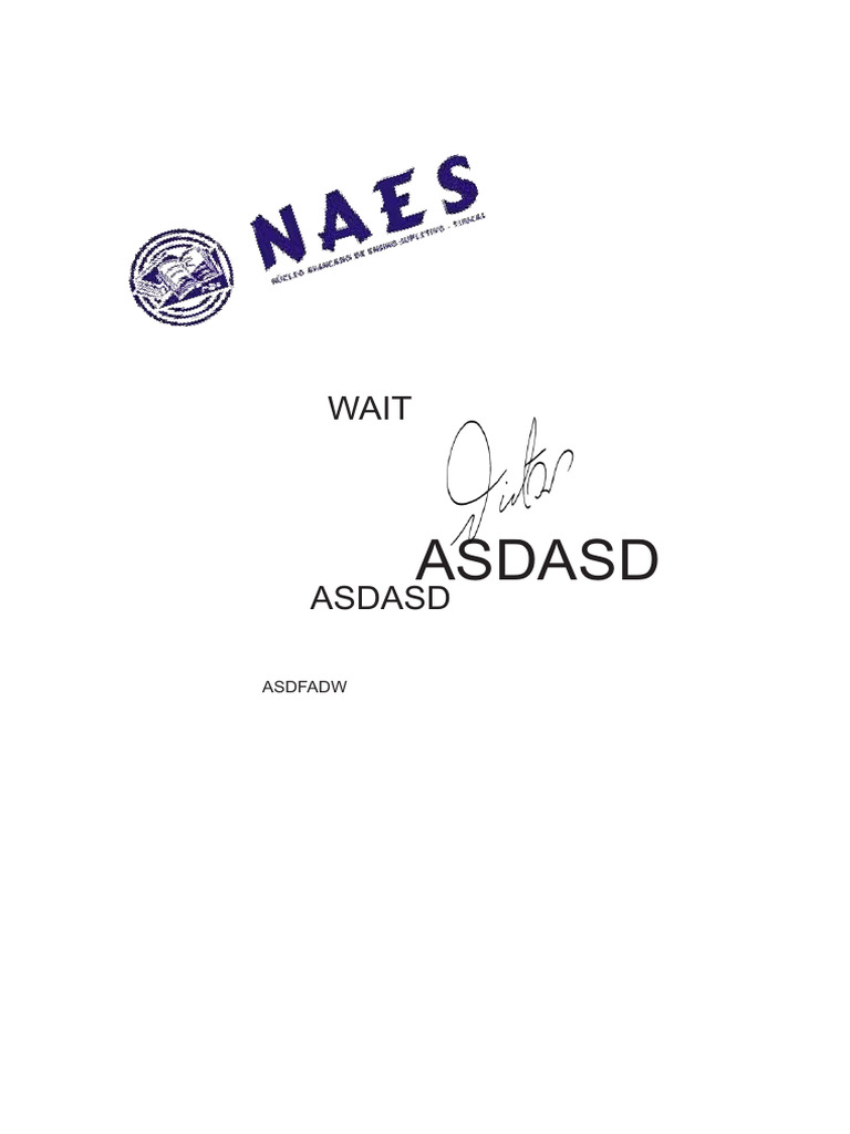 Asdasd: Asdfadw | PDF