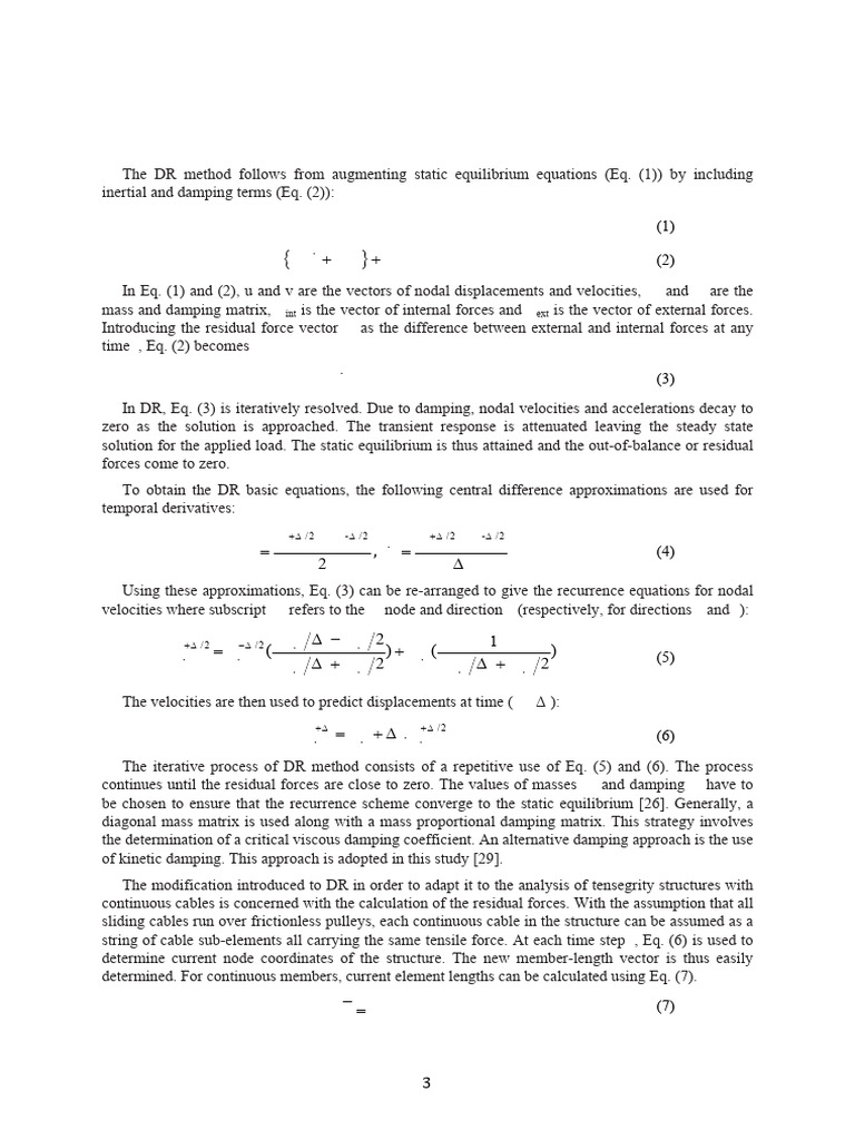 Active_tensegrity_structures_3 | PDF | Force | Damping