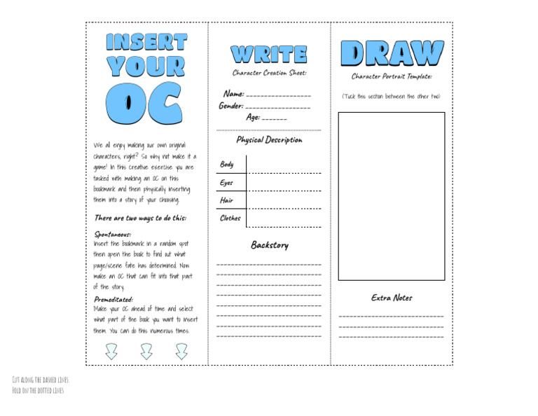 Insert Your OC Micro-RPG | PDF