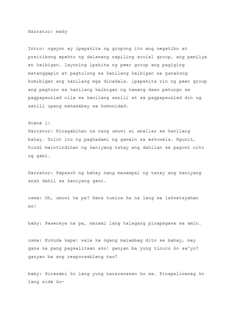 UCSP-SCRIPT-SOCIAL-GROUP | PDF