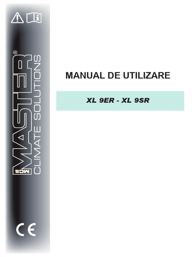 Manual de Utilizare: XL 9er - XL 9Sr | PDF