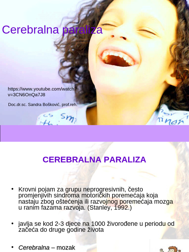 Cerebralna paraliza | PDF