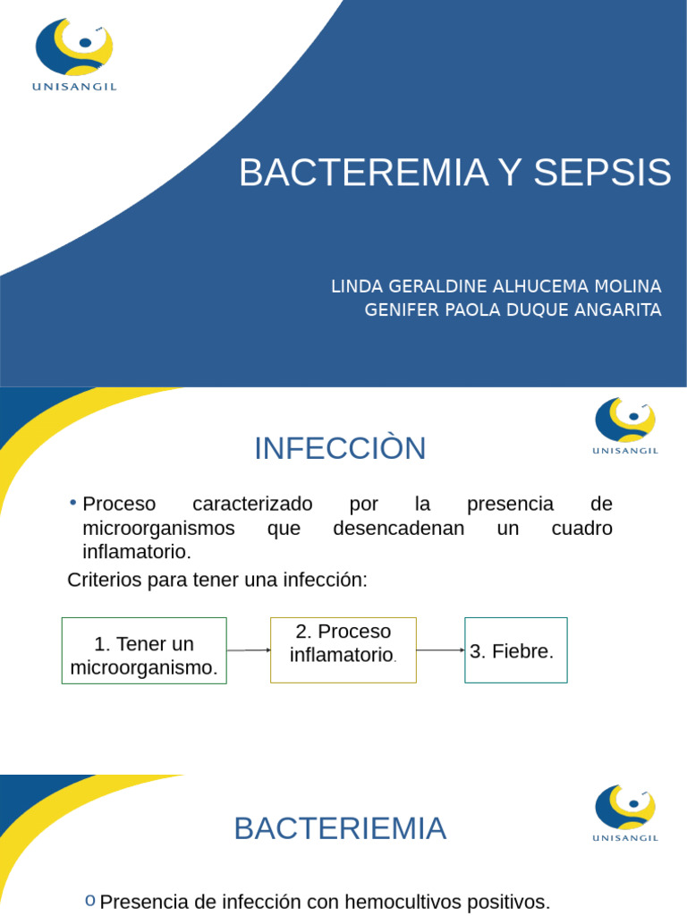 Bacteremia y Sepsis | PDF | Septicemia | Medicina CLINICA