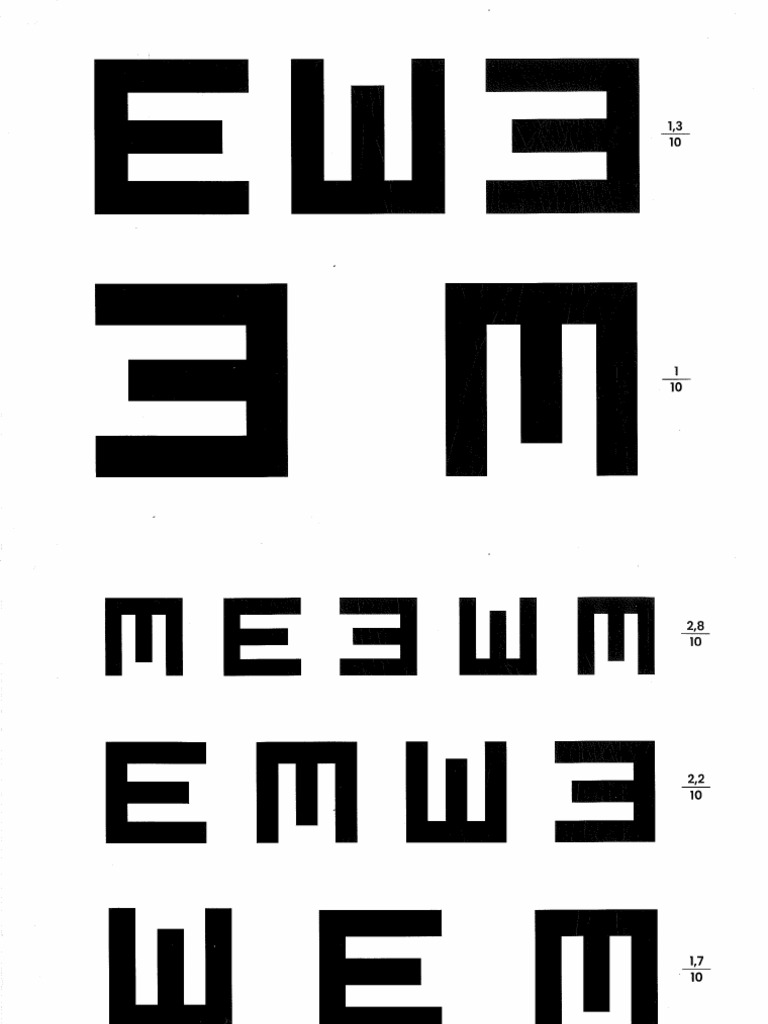 Test de Vision | PDF