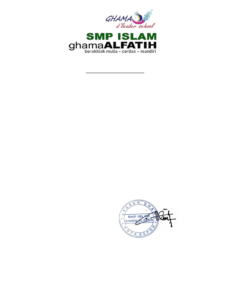 Daffa Surat Keterangan Lomba | PDF