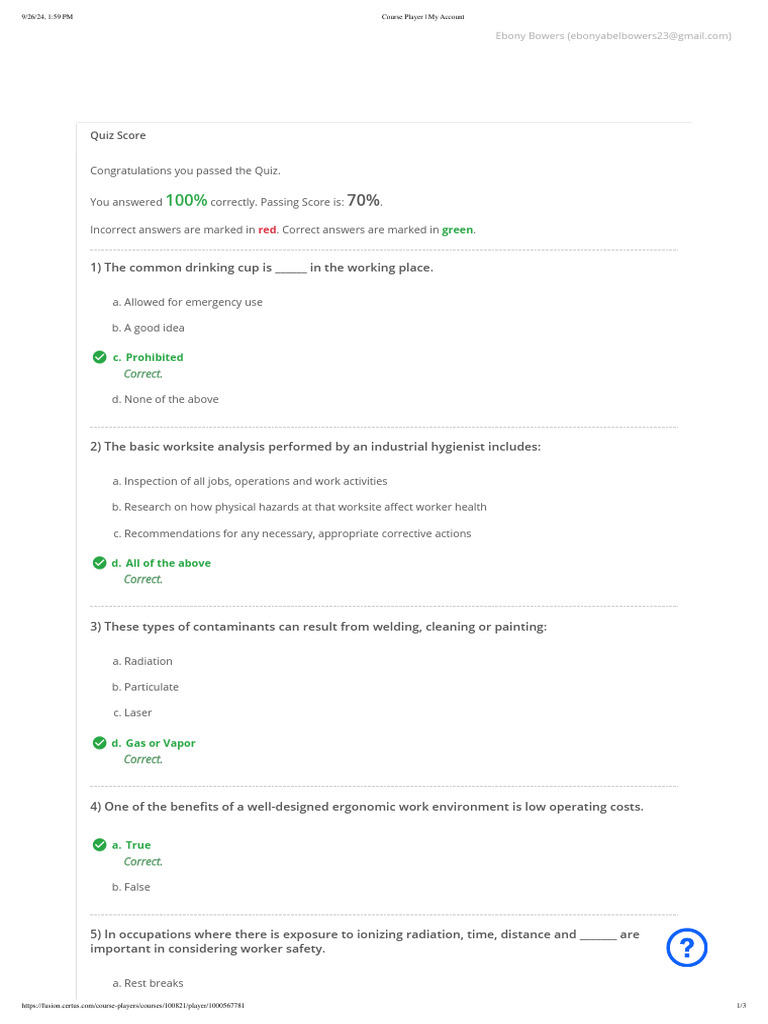 hazards test | PDF | Occupational Hygiene | Hazards