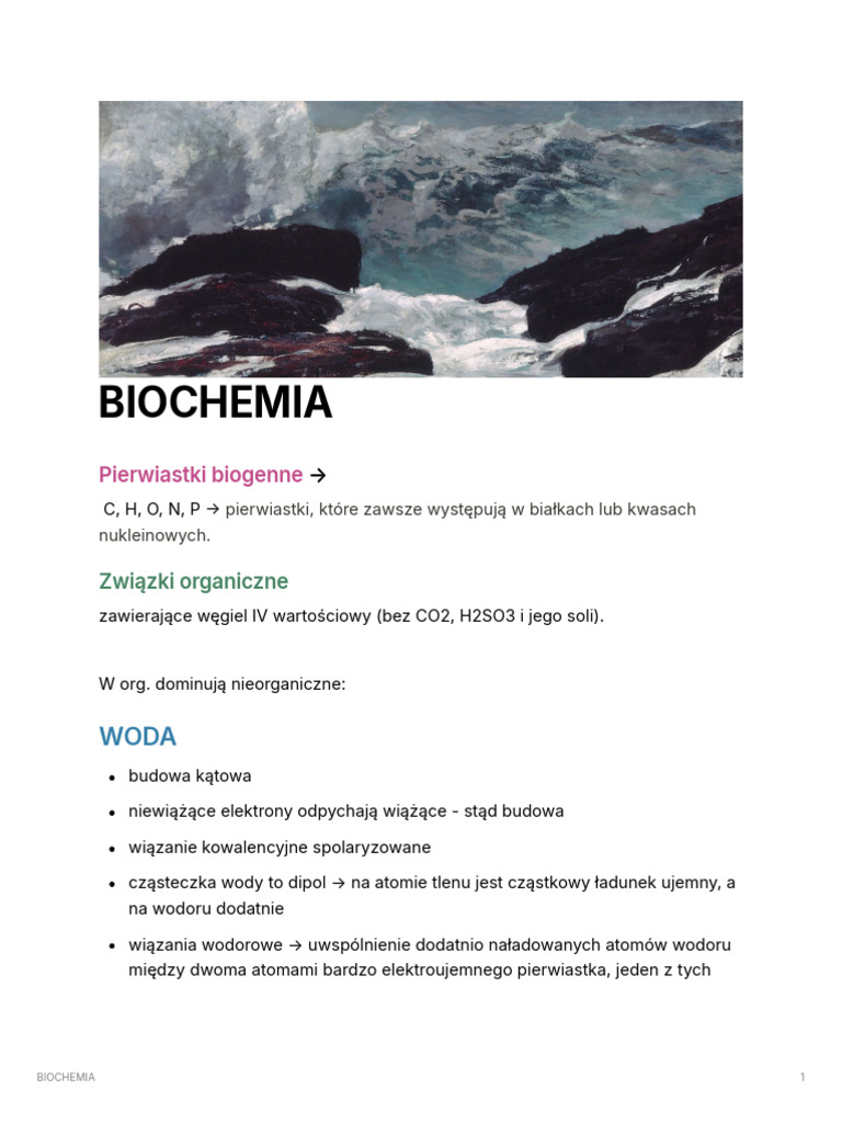 BIOCHEMIA | PDF