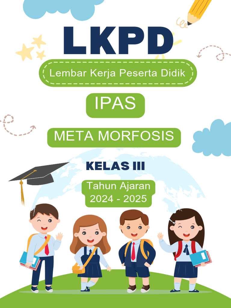 Biru Dan Hijau Ilustrasi Sampul LKPD A4 | PDF