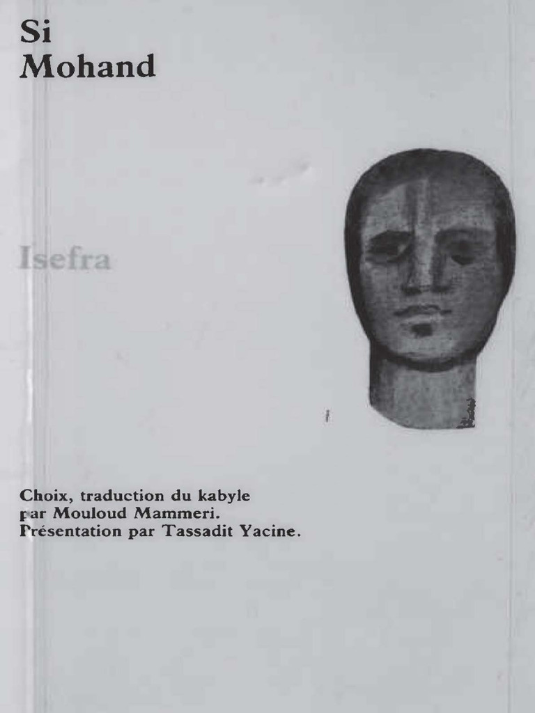Les Isefra - Mohand Ou-Mhand, Mu And-A-M and Aït Hmaduš - 1982 - La Différence - 9782707113153 ...