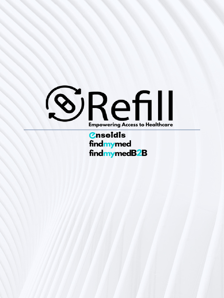 ABOUT REFILL_Brochure | PDF | Pharmacy | Health Care