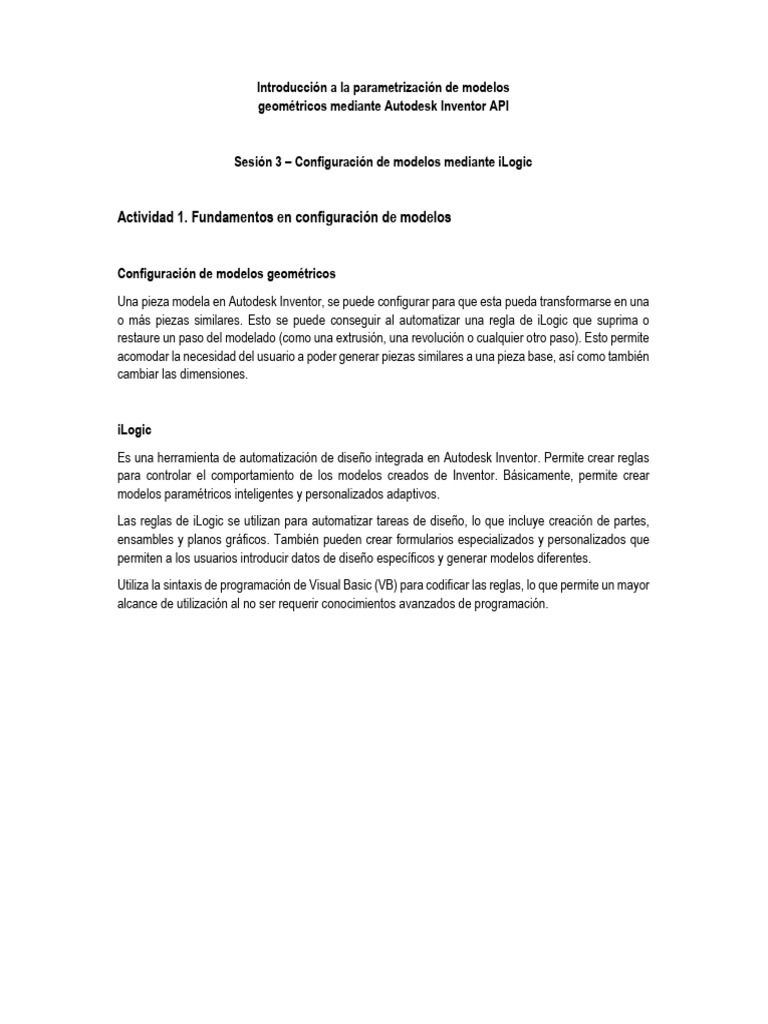 Taller Inventor API. Sesión 3 | PDF | Desarrollo de software ...