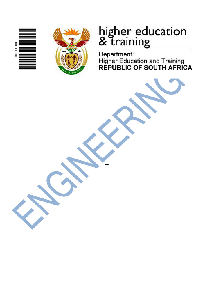 2014 April n5 Building and Structural Construction Question Paper | PDF | Bending | Beam (Structure)